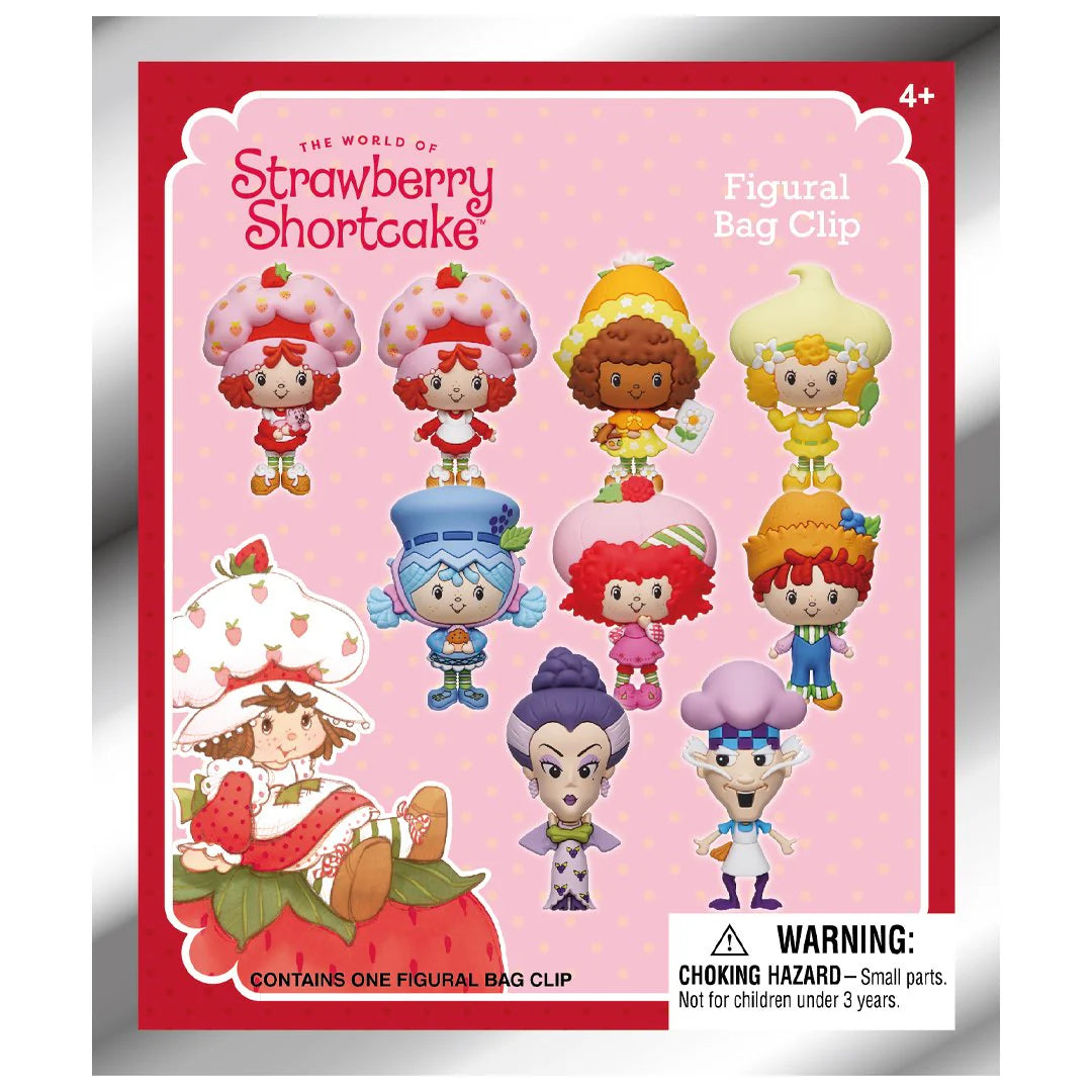 Mystery Strawberry Shortcake 3D Bag Clip – Ida Red