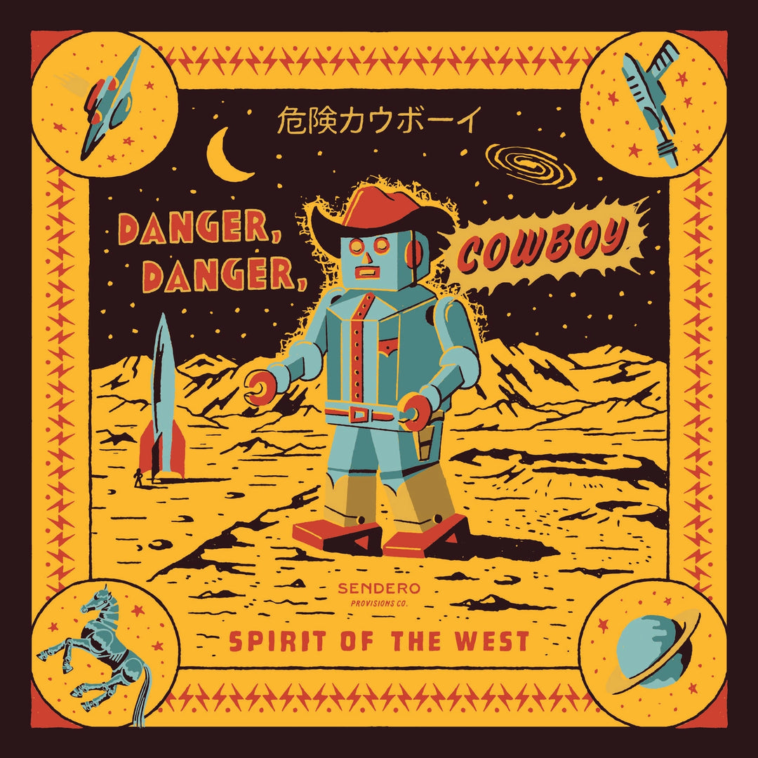 Danger Cowboy Bandana – Ida Red