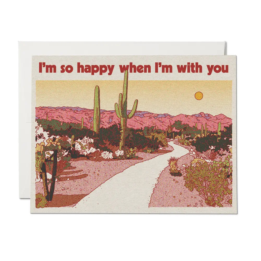 I'm So Happy When I'm With You Card – Ida Red