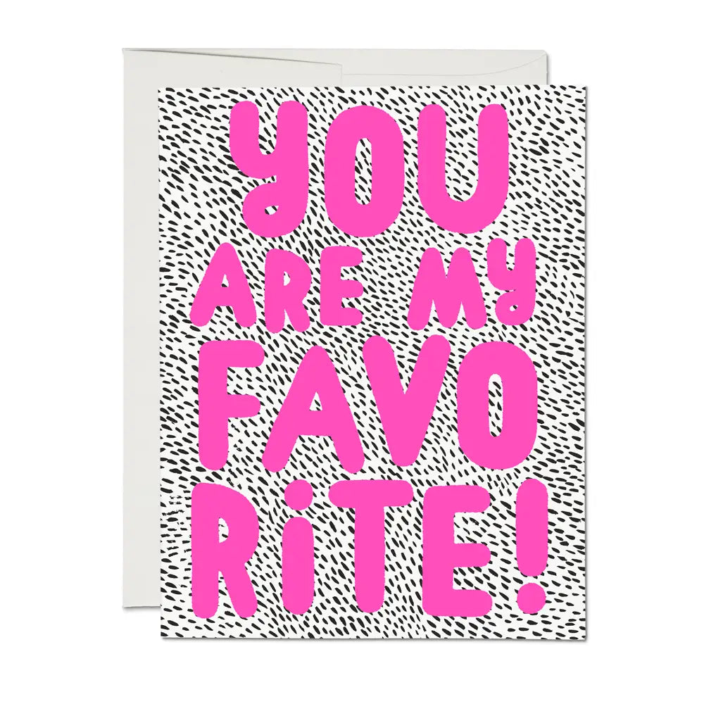 You Are My Favorite Card – Ida Red
