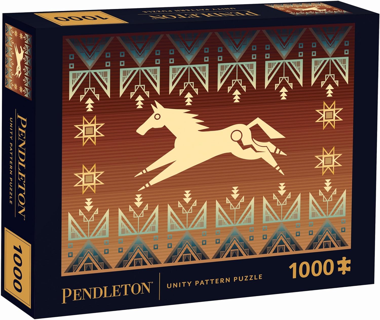 Pendleton - Unity Pattern 1000 Piece Puzzle – Ida Red