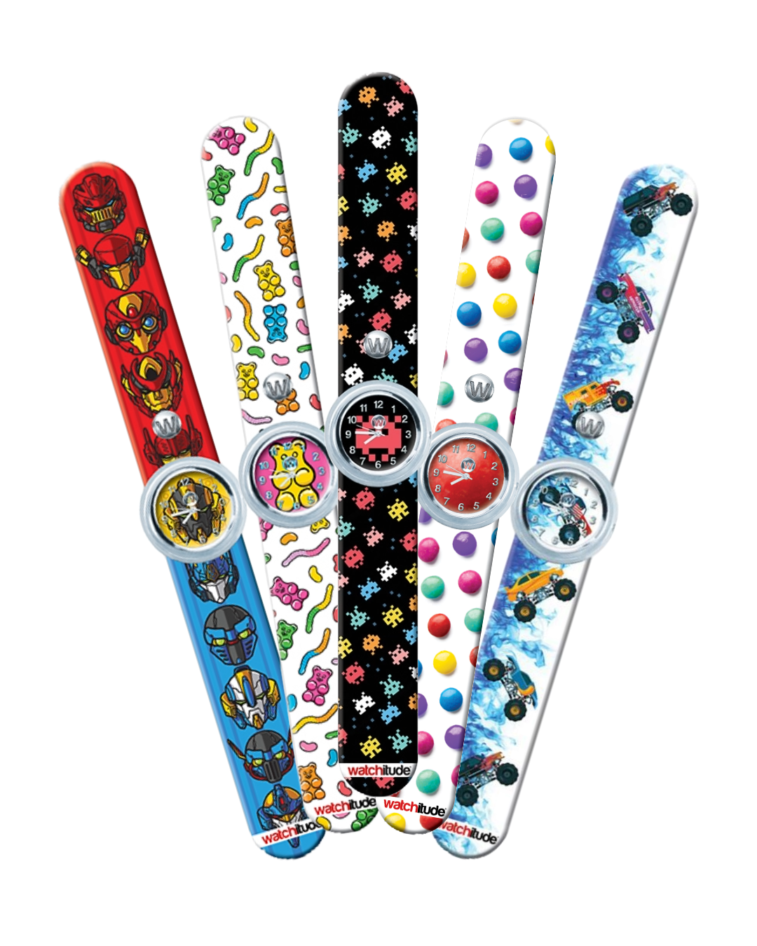Watchitude Slap Watch – Ida Red