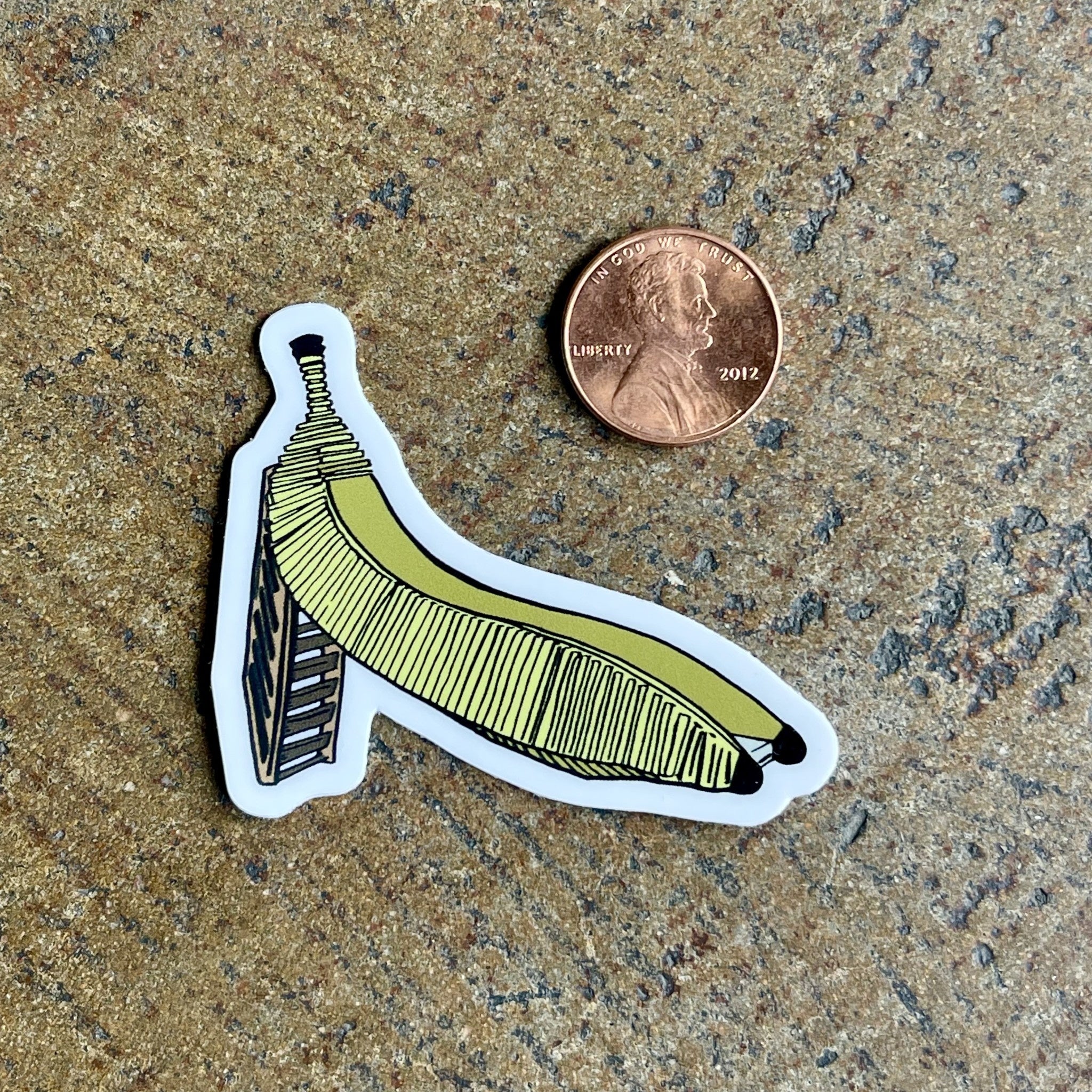 Banana Slide Sticker – Ida Red General Store