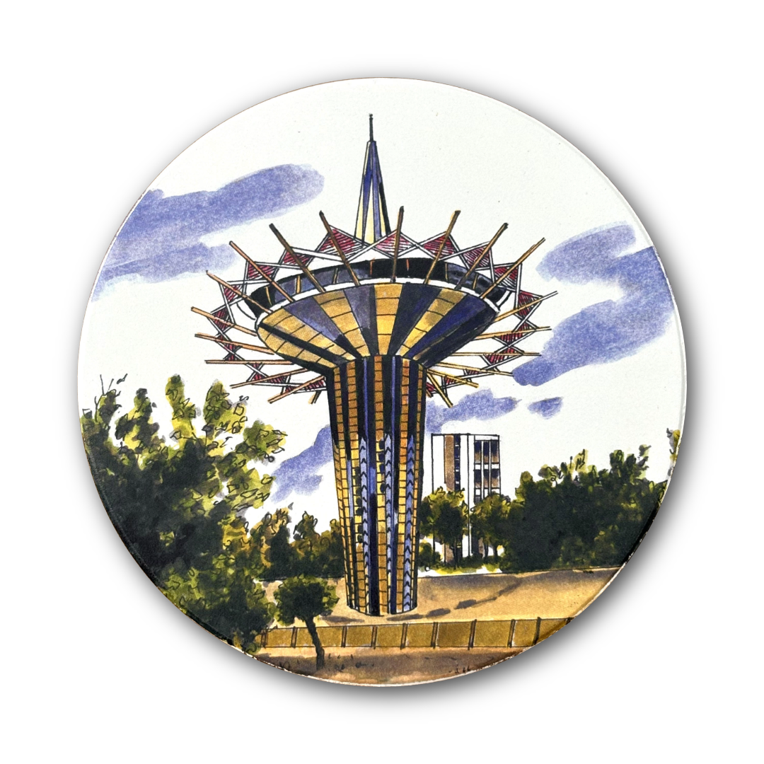 Prayer Tower Coaster – Ida Red