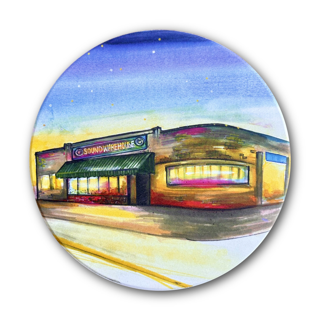 Sound Warehouse Coaster – Ida Red